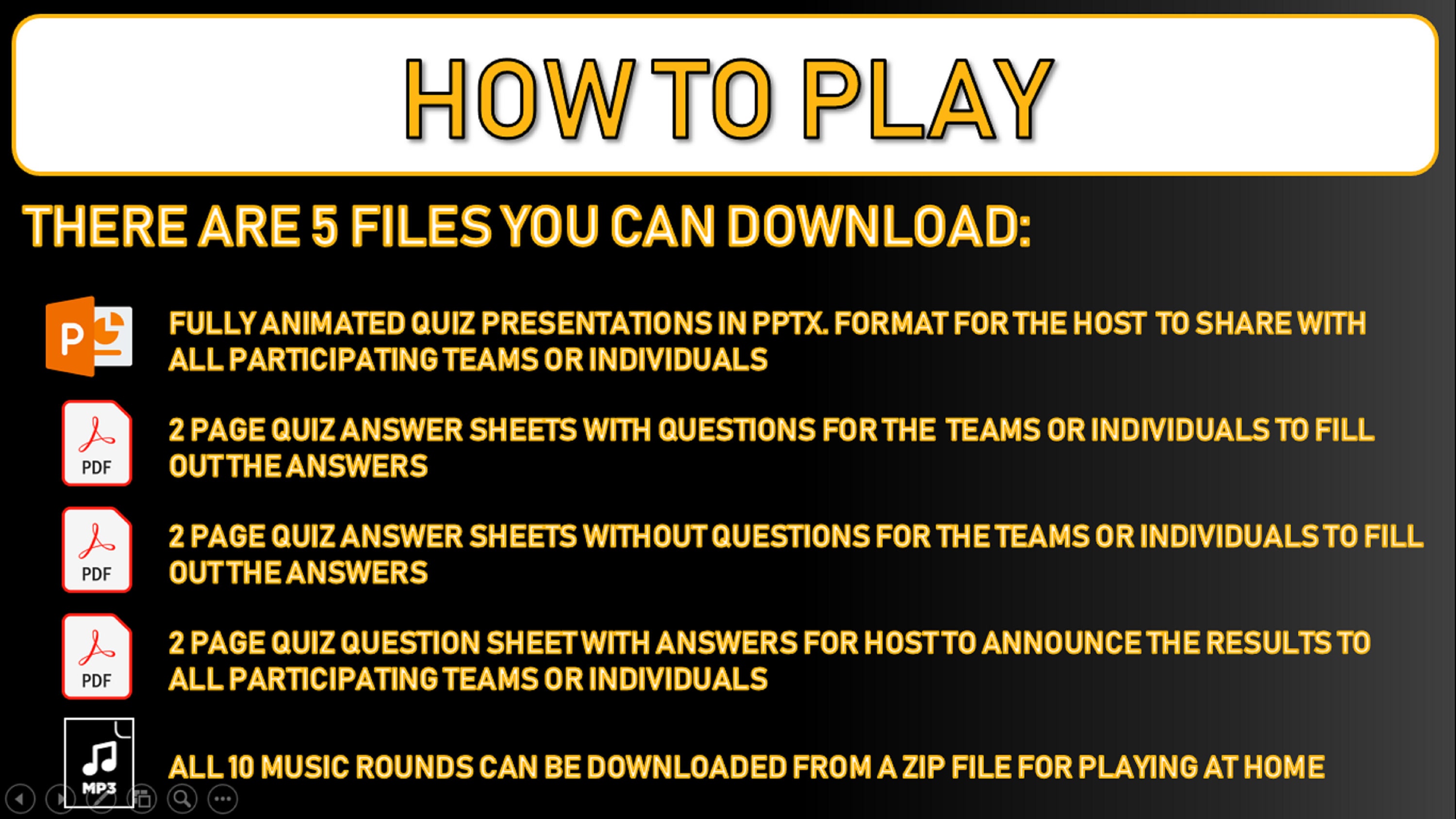 Places Themed Pub Quiz, Trivia Quiz, Virtual Screen-share Presentation ...