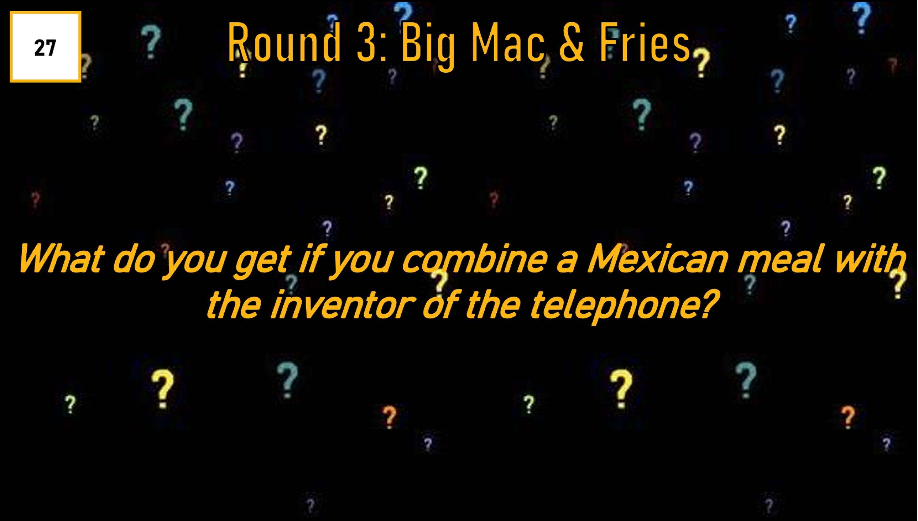 Fast Food Themed Pub Quiz, Trivia Quiz, Virtual Screen-share ...