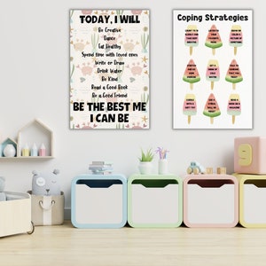 Calm Corner Wall Art, Beach Themed Prints, Classroom Printable ...