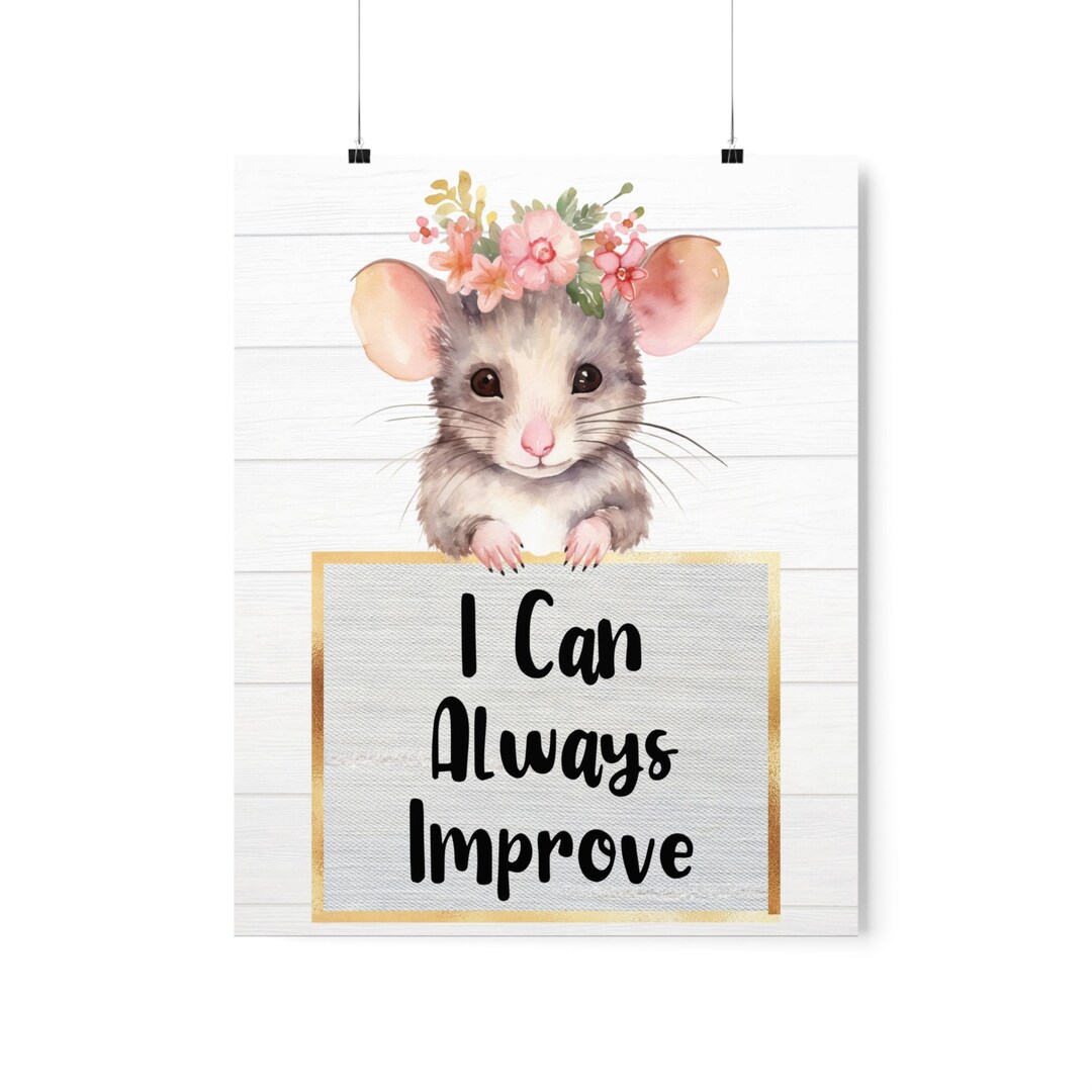 Floral Animals Coping Strategies Poster, Multiple Sizes, Calming Corner ...