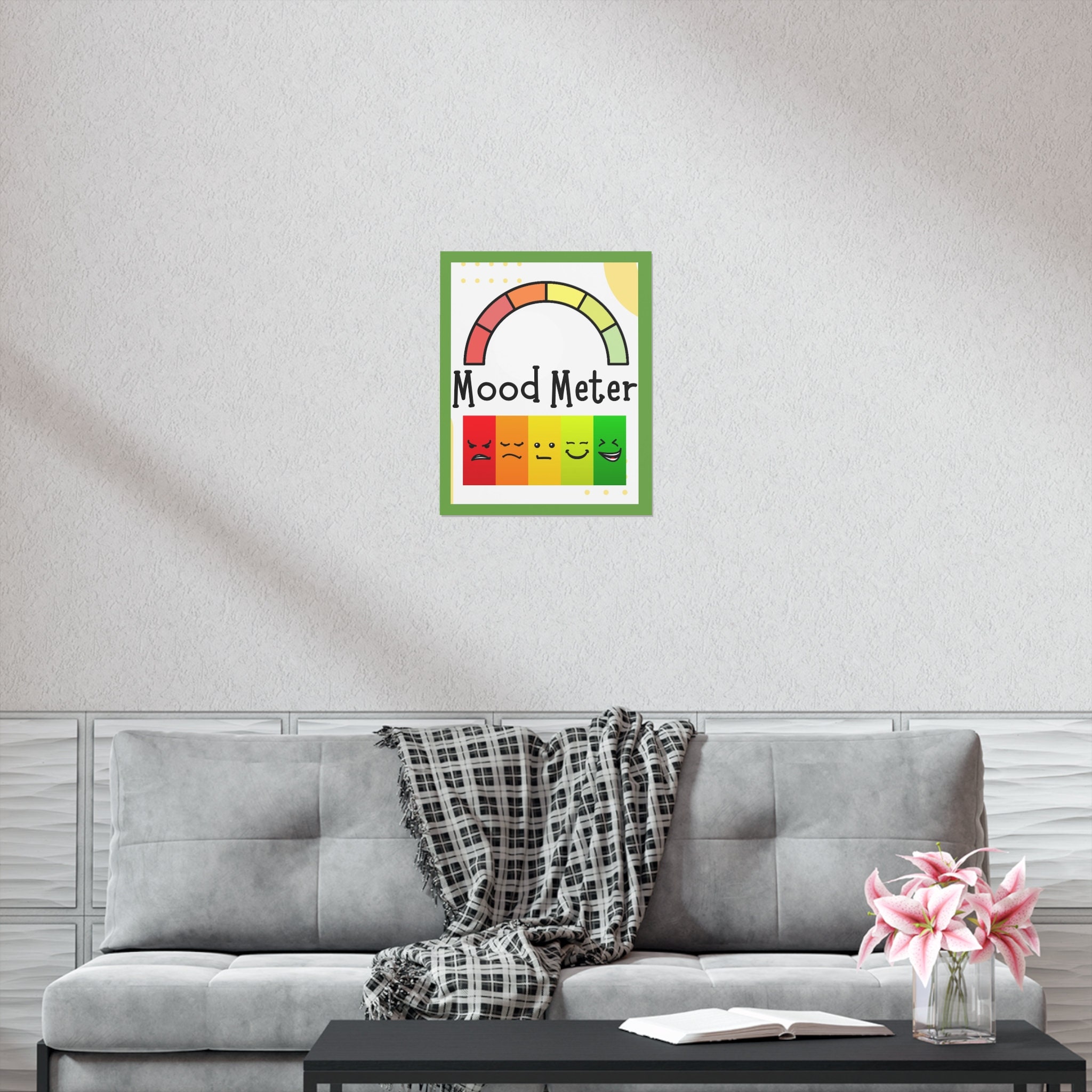 Mood Meter Poster, Multiple Sizes, Calming Corner, Counselor Decor ...
