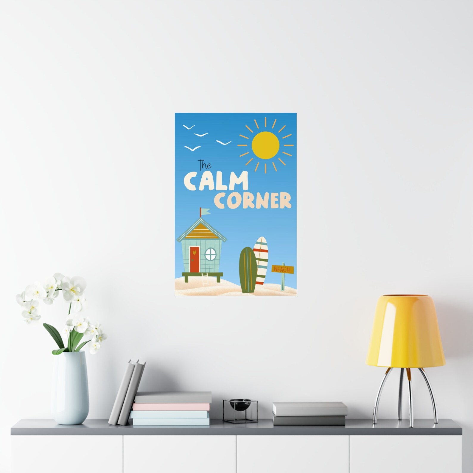 The Calm Corner Poster, Multiple Sizes, Calming Corner, Counselor Decor ...
