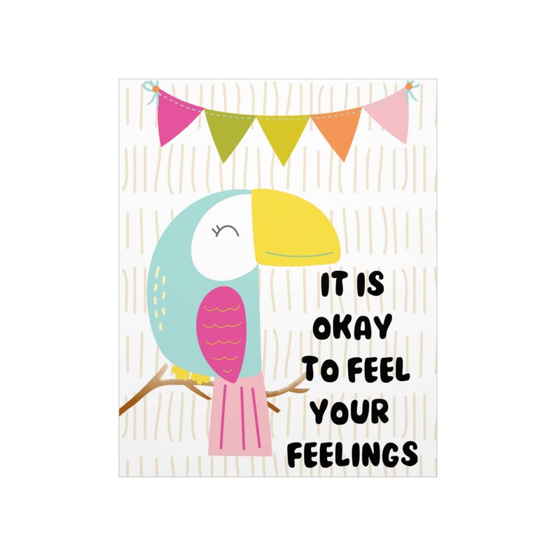 Tropical Positive Affirmation Poster, Multiple Sizes, Calming Corner ...