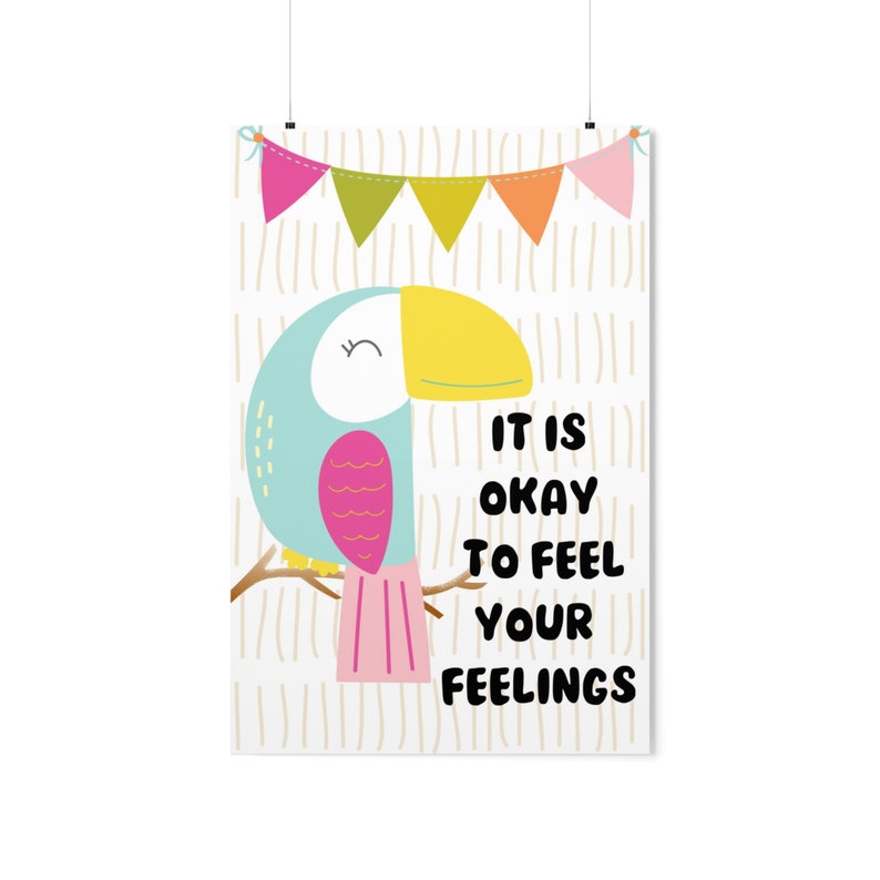 Tropical Positive Affirmation Poster, Multiple Sizes, Calming Corner ...