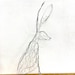 Wire Hare Sculpture DIY Instructions: Illustrated PDF Guide (digital ...