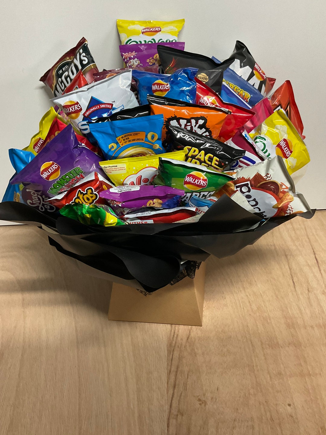 Retro Crisps Savoury Crisp Bouquet | Crisps Gift Hamper | Pub Snacks ...