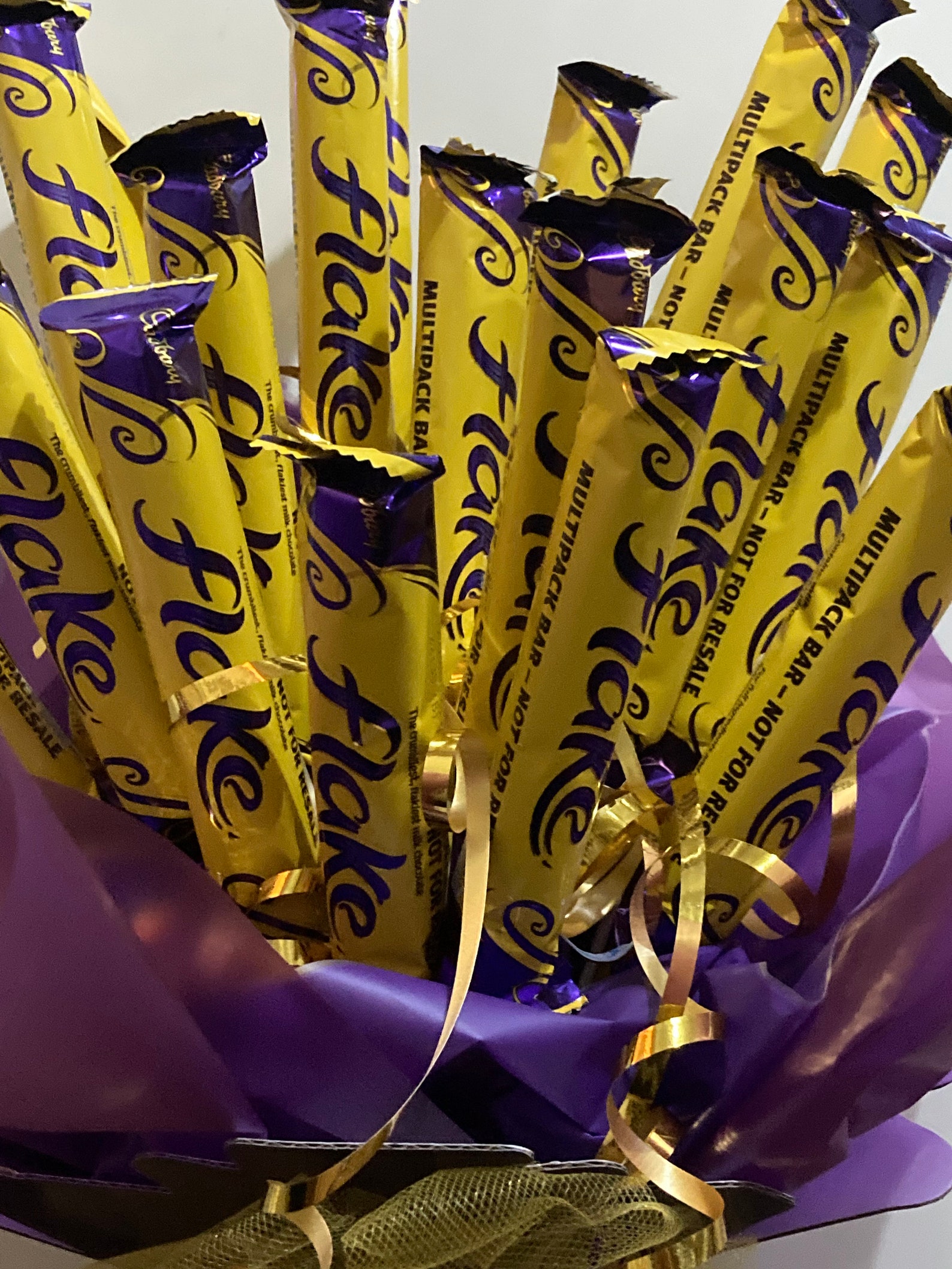 Cadburys Chocolate Flake Bouquet Cadbury Flake Gifts For Him | Etsy