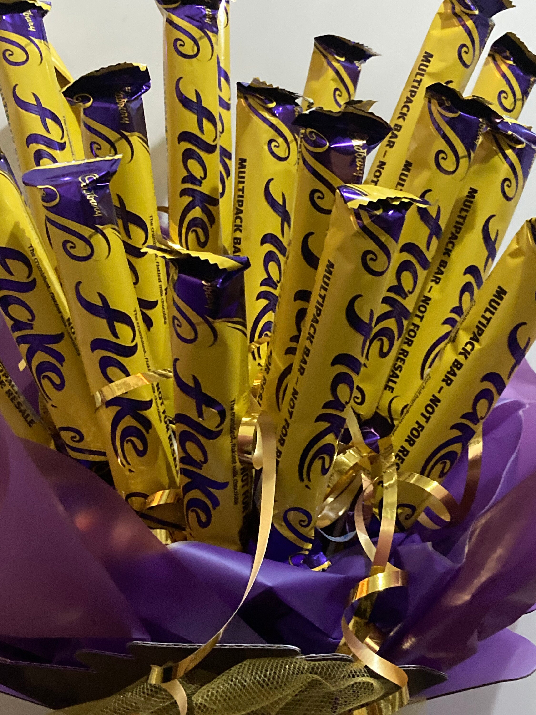 Cadburys Chocolate Flake Bouquet Cadbury Flake Gifts For Him | Etsy