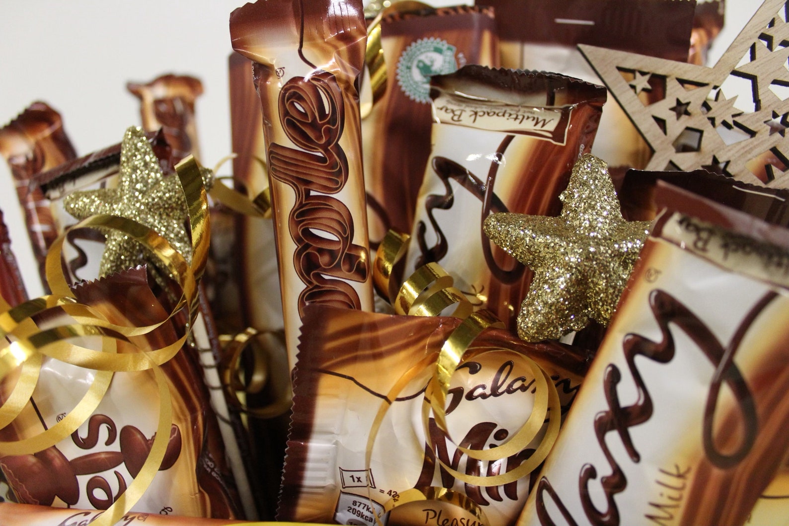 Galaxy Chocolate Bouquet Galaxy Selection Box Galaxy Hamper - Etsy