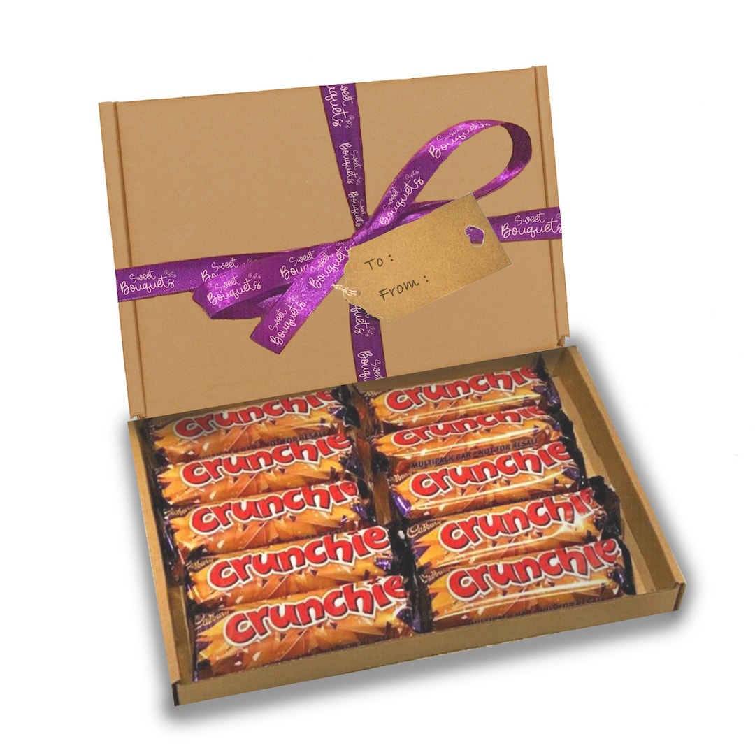 Cadburys Crunchie Chocolate Selection Box, Chocolate Hamper, Gifts for ...