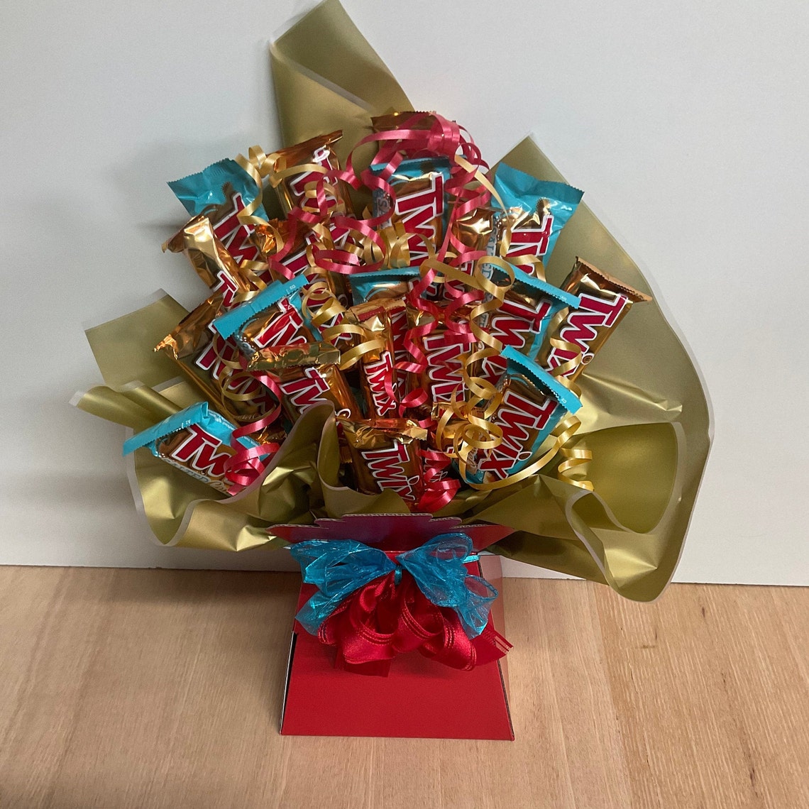 Twix Chocolate Bouquet Twix Set Twix Variety Box Gifts for - Etsy UK