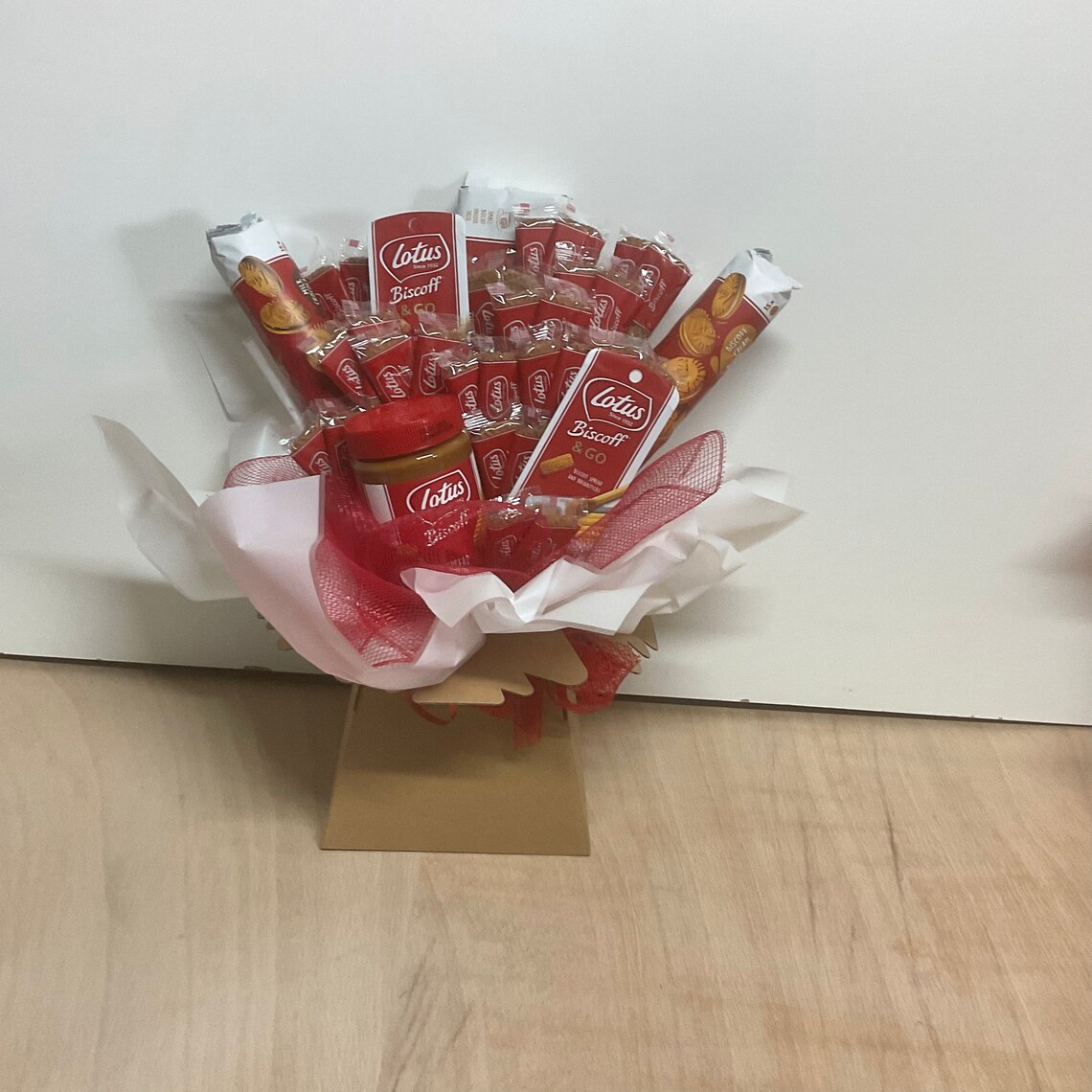 Lotus Biscoff Biscuit Bouquet, Gift Hamper - Etsy UK