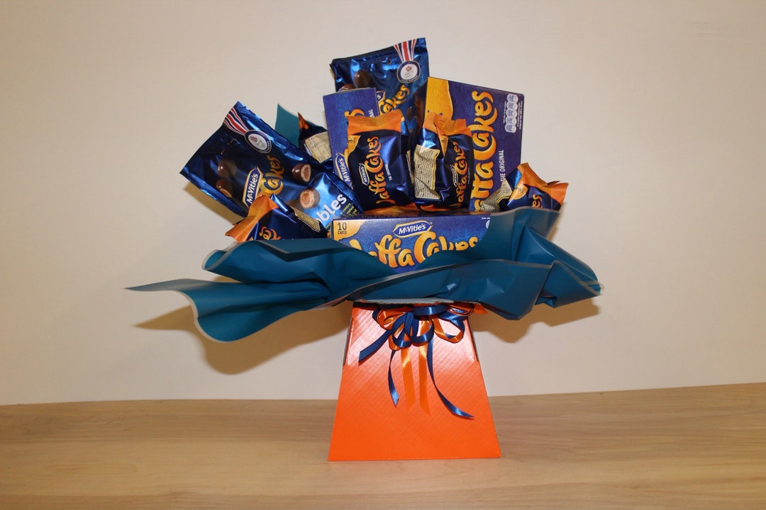 Jaffa Cakes Bouquet and Hamper, Sweet Bouquets, Jaffa Cake Gift Set ...