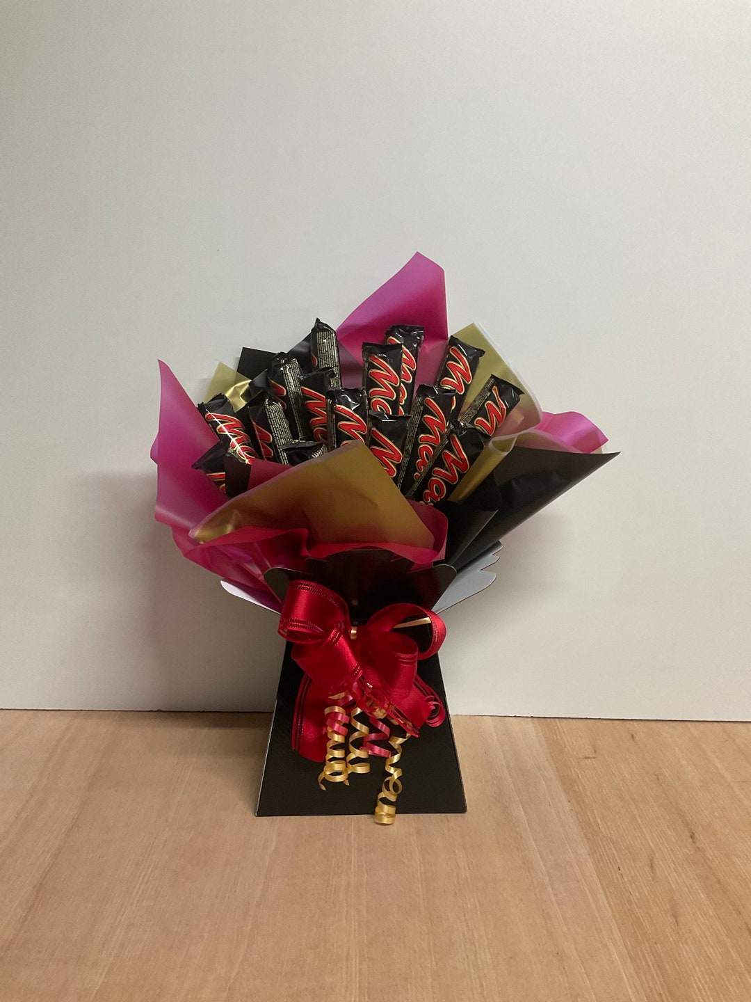 Mars Bar Chocolate Bouquet, Mars Bar Selection Box, Chocolate Hamper ...