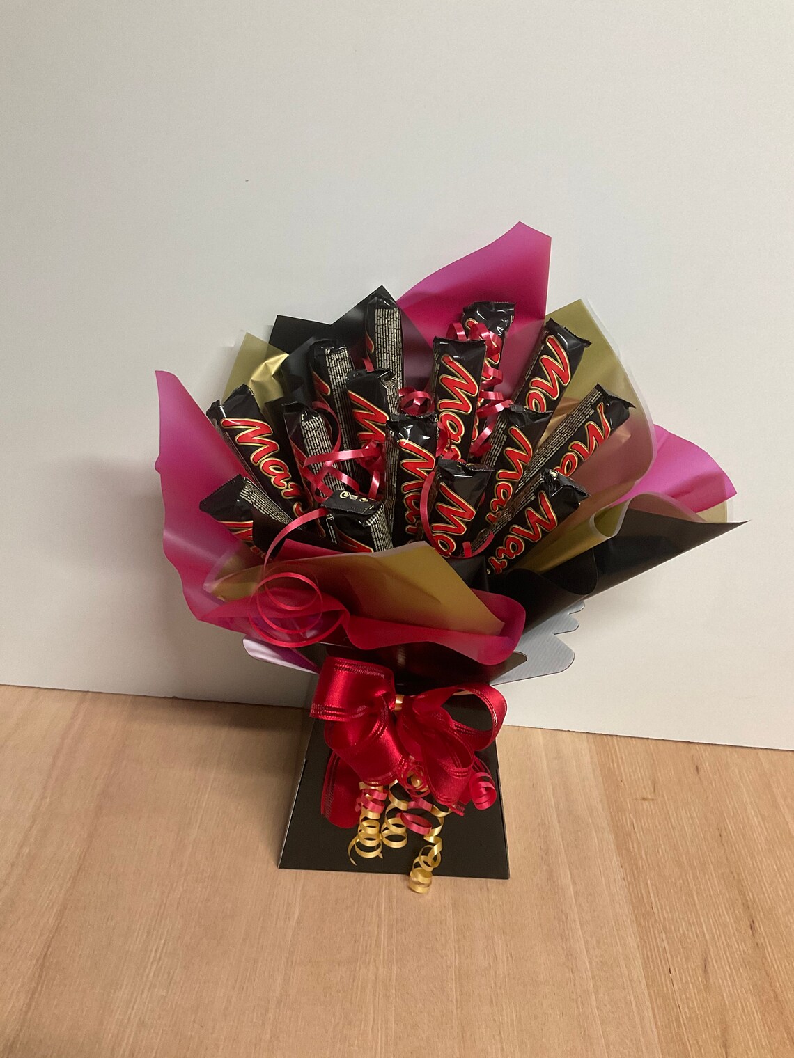 Mars Bar Chocolate Bouquet Mars Bar Selection Box Chocolate | Etsy