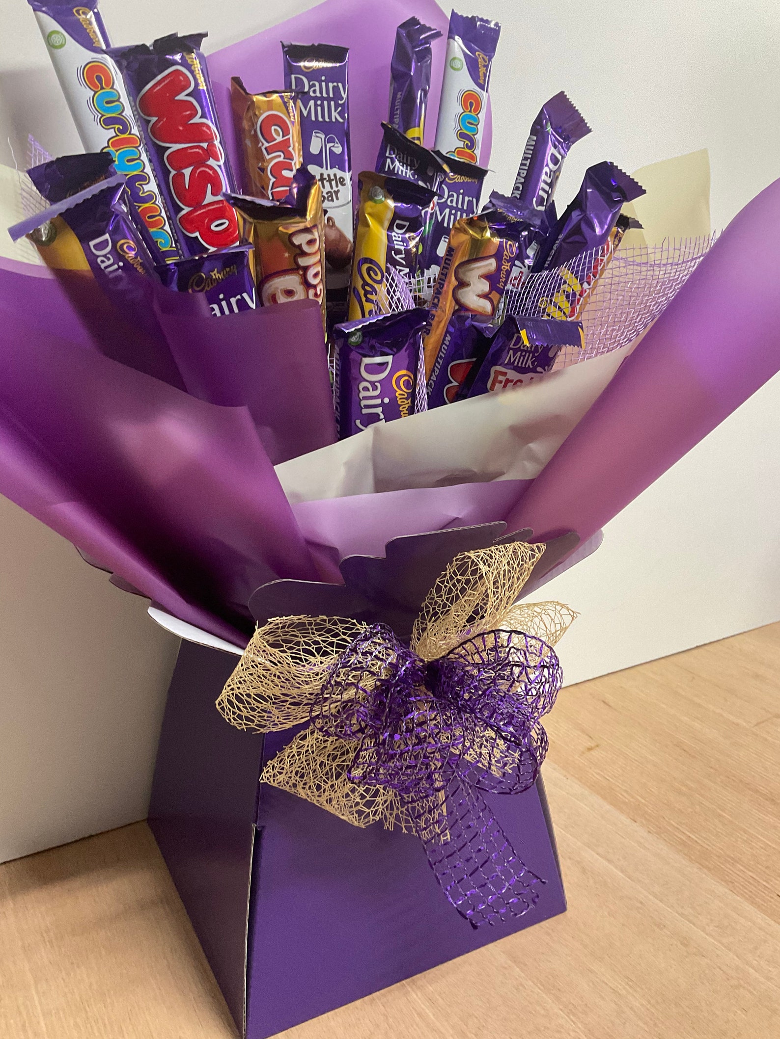 Cadburys Chocolate Variety Bouquet, Cadbury’s Selection Box, Cadburys ...