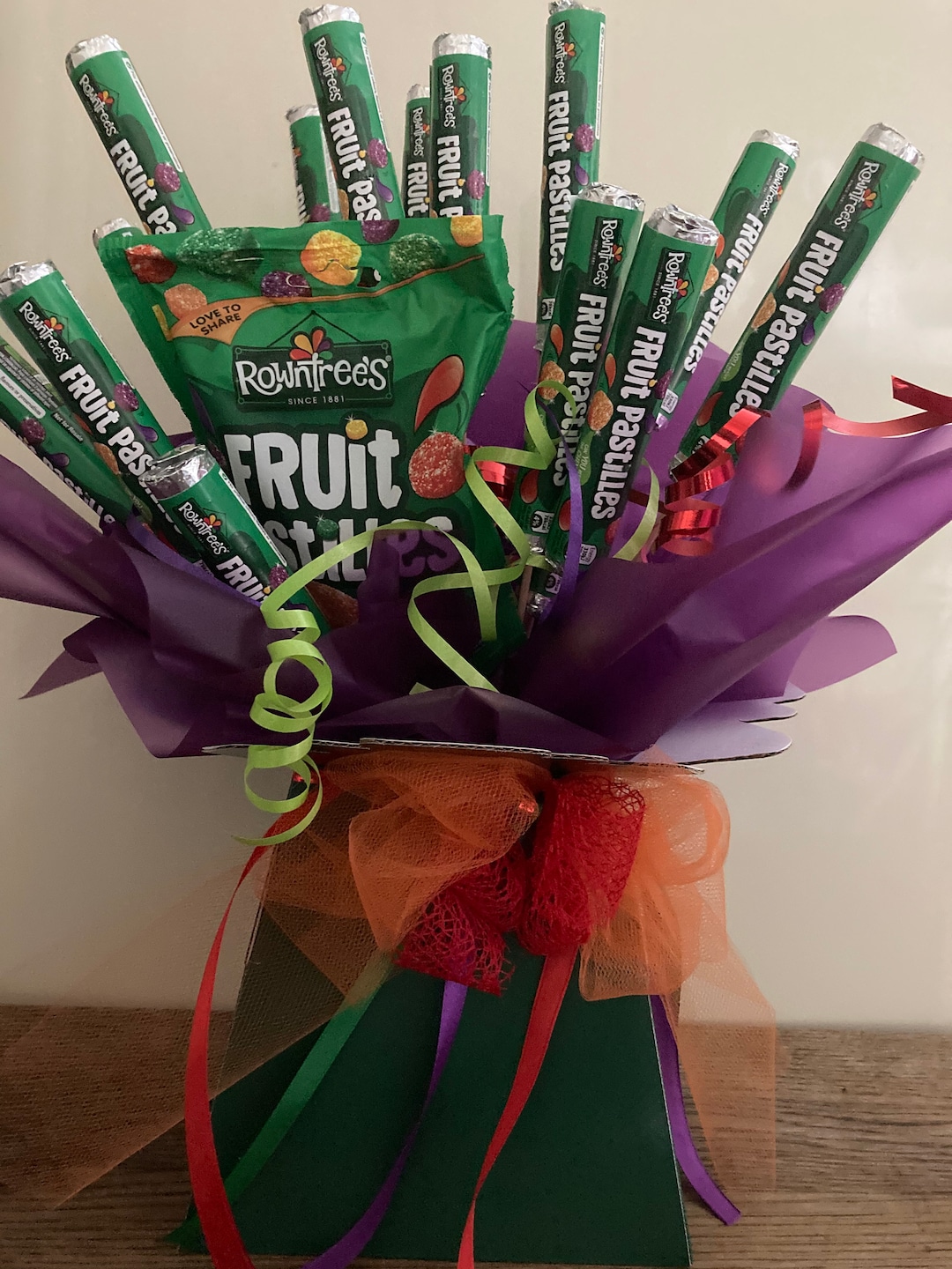 Rowntrees Fruit Pastels Sweet Bouquet, Fruit Pastilles, Sweet Bouquet ...