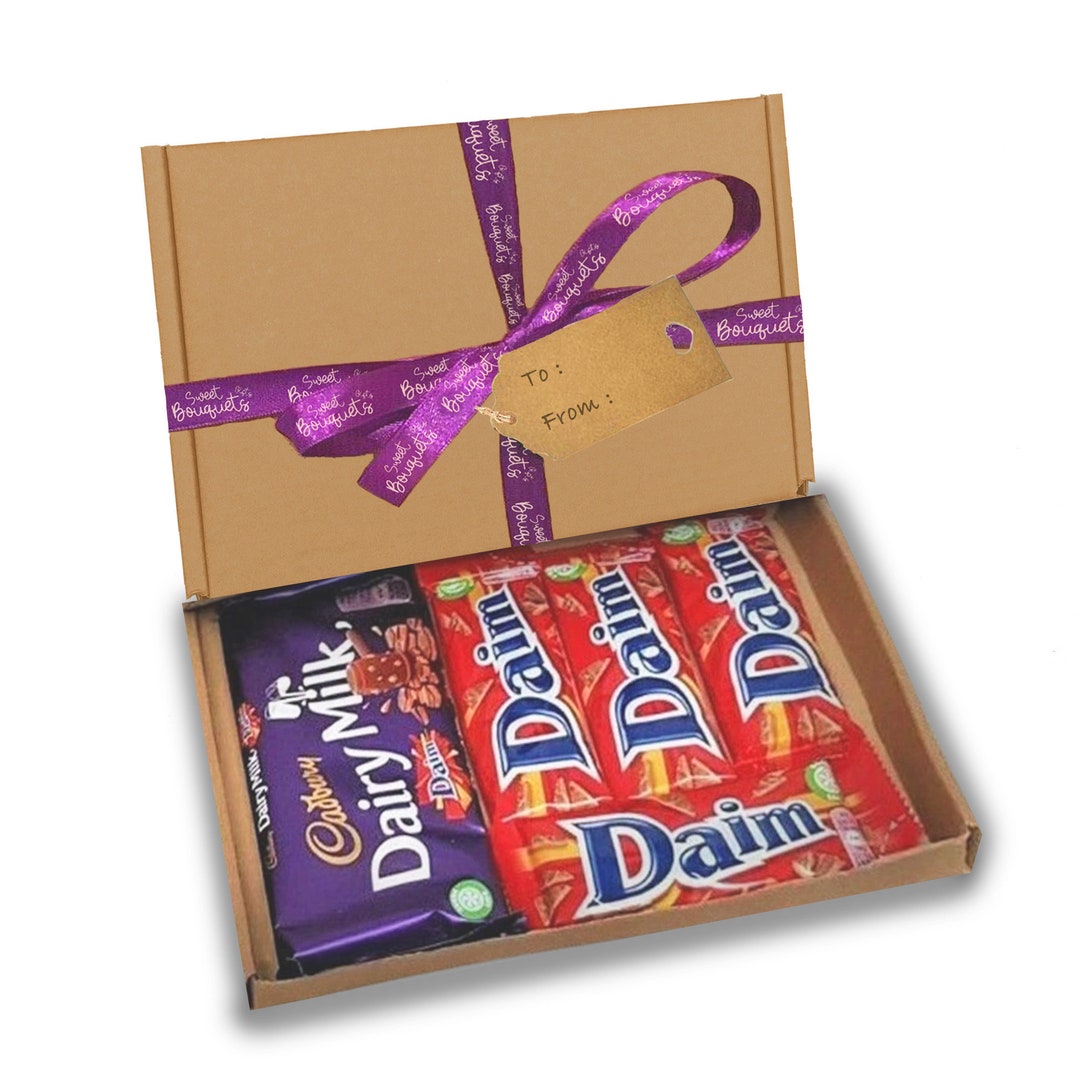 Cadburys Dairy Milk Daim Chocolate Selection Box, Chocolate Hamper ...