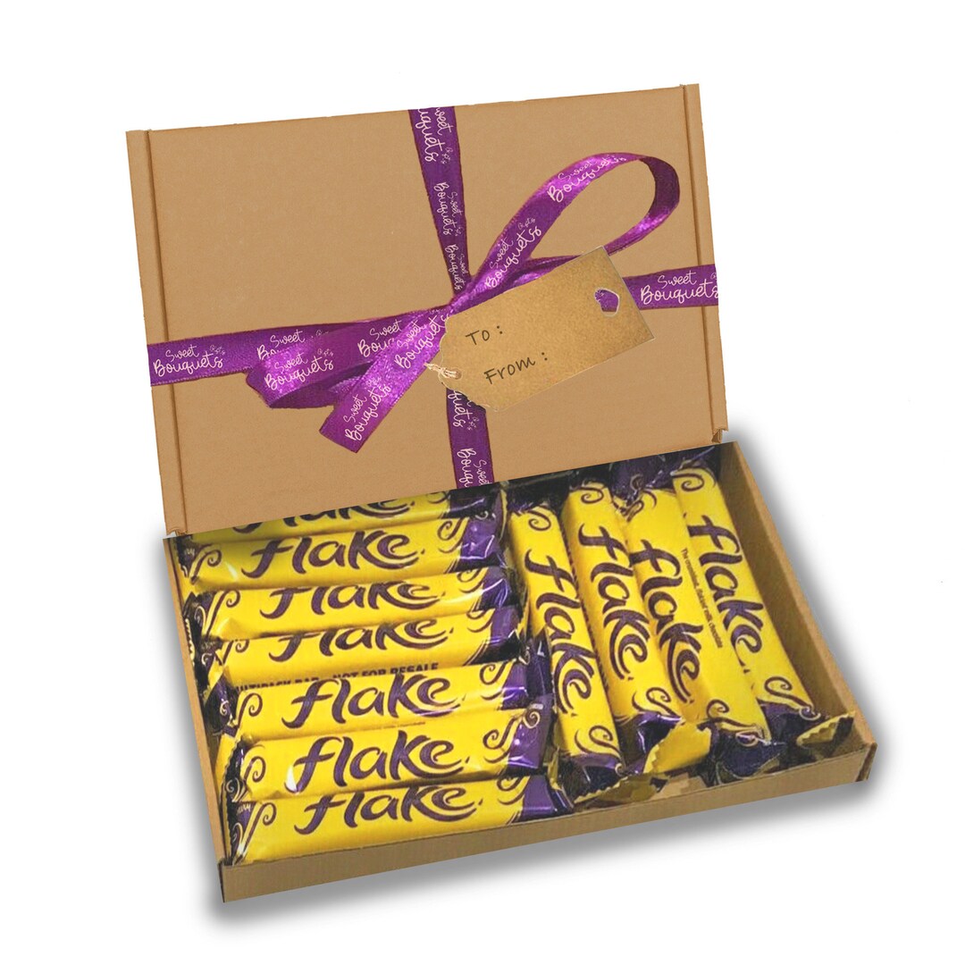 Cadburys Flake Chocolate Selection Box, Chocolate Hamper, Gifts for Him ...