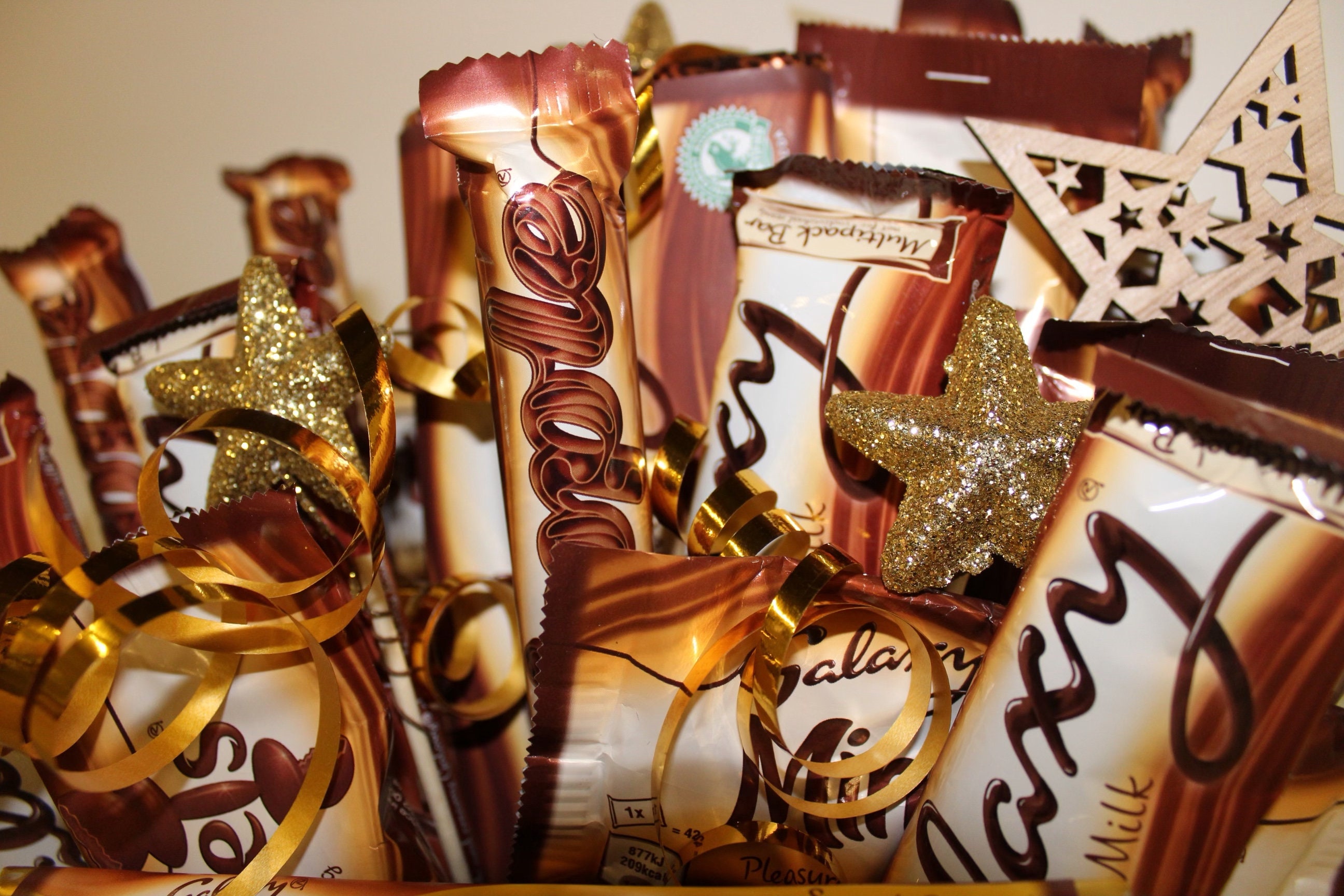 Galaxy Chocolate Bouquet Galaxy Selection Box Galaxy Hamper | Etsy