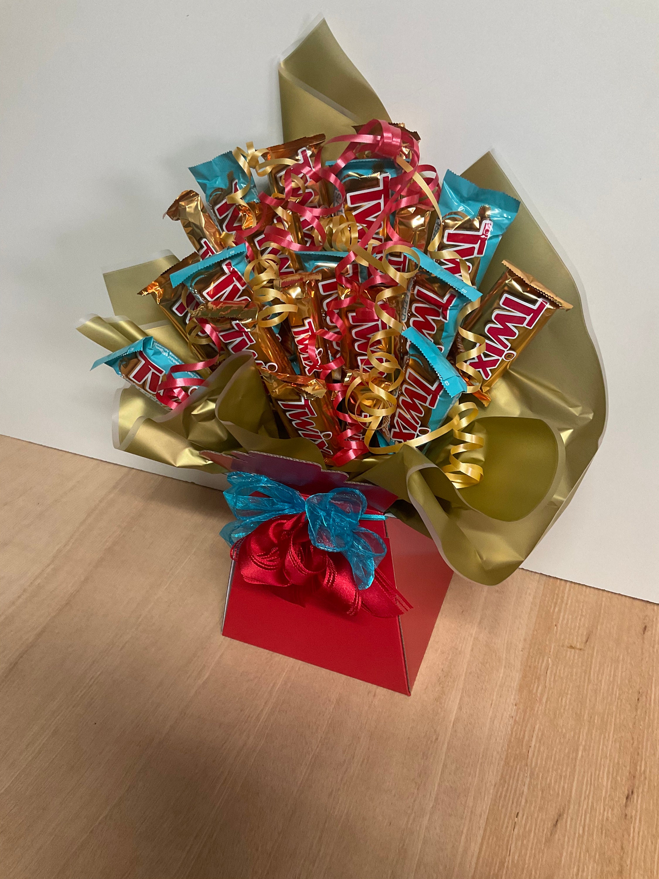 Twix Chocolate Bouquet Twix Set Twix Variety Box Gifts for - Etsy UK