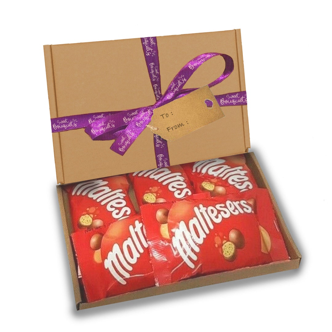 Maltesers Chocolate Hamper, Personalized Nestle Gift Box - Etsy UK