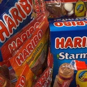 Haribo Sweet Gift Bouquet, Haribo Hamper, Sweet and Chocolate Bouquet ...