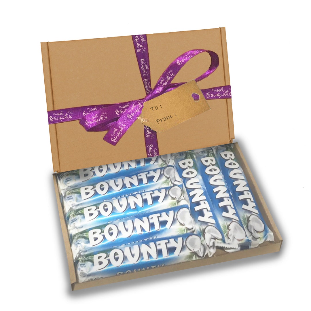 Bounty Coconut Bar Chocolate Selection Box, Chocolate Hamper, Gifts for ...