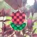 Checkerboard Translucent Tulip Drop/dangle Polymer Clay - Etsy