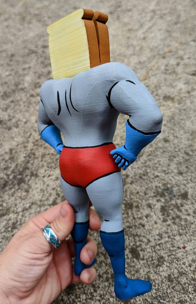 Powdered Toast Man 3D Printed Ren and Stimpy Replica - Etsy