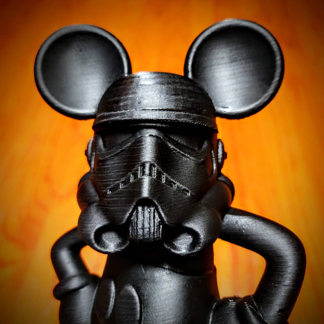 Mickey Mouse Storm Trooper (3D Print) 10" Tall - Etsy