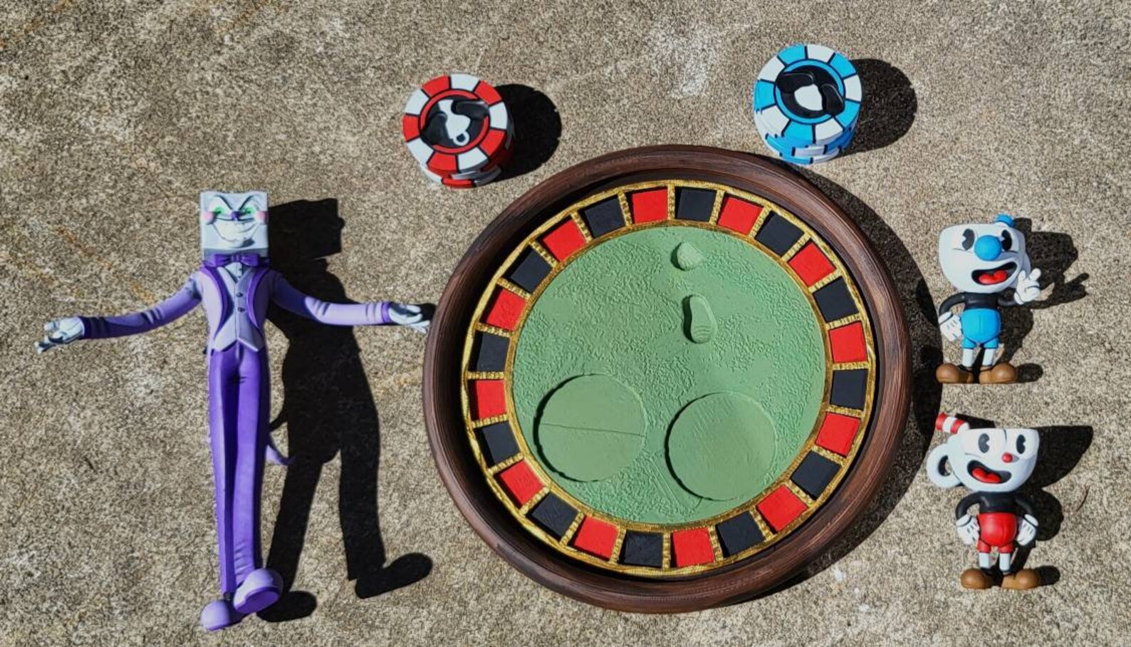 Cuphead Stand or Diorama Available : Cuphead Game Replica | Etsy