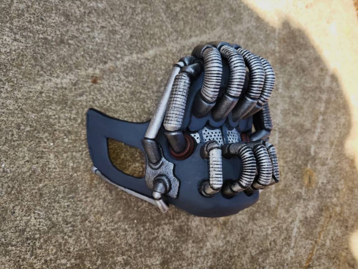 Screen Accurate Bane Mask 3D Print Dark Knight Cosplay - Etsy