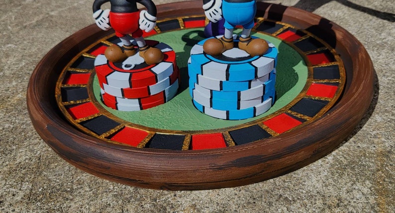 Cuphead Stand or Diorama Available : Cuphead Game Replica | Etsy