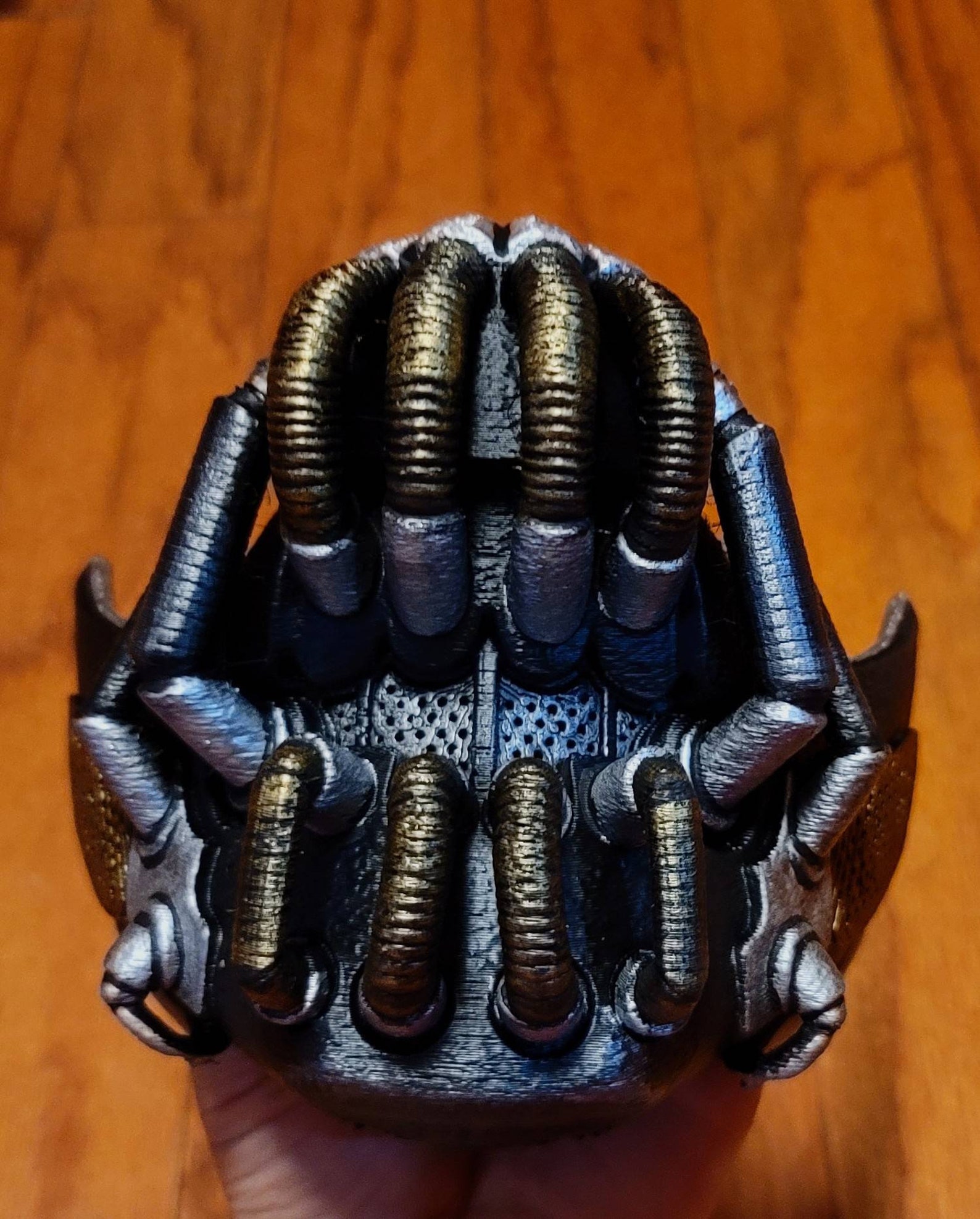 Gold Detailed Bane Mask 3D Print ( Dark Knight ), Cosplay, Collection ...