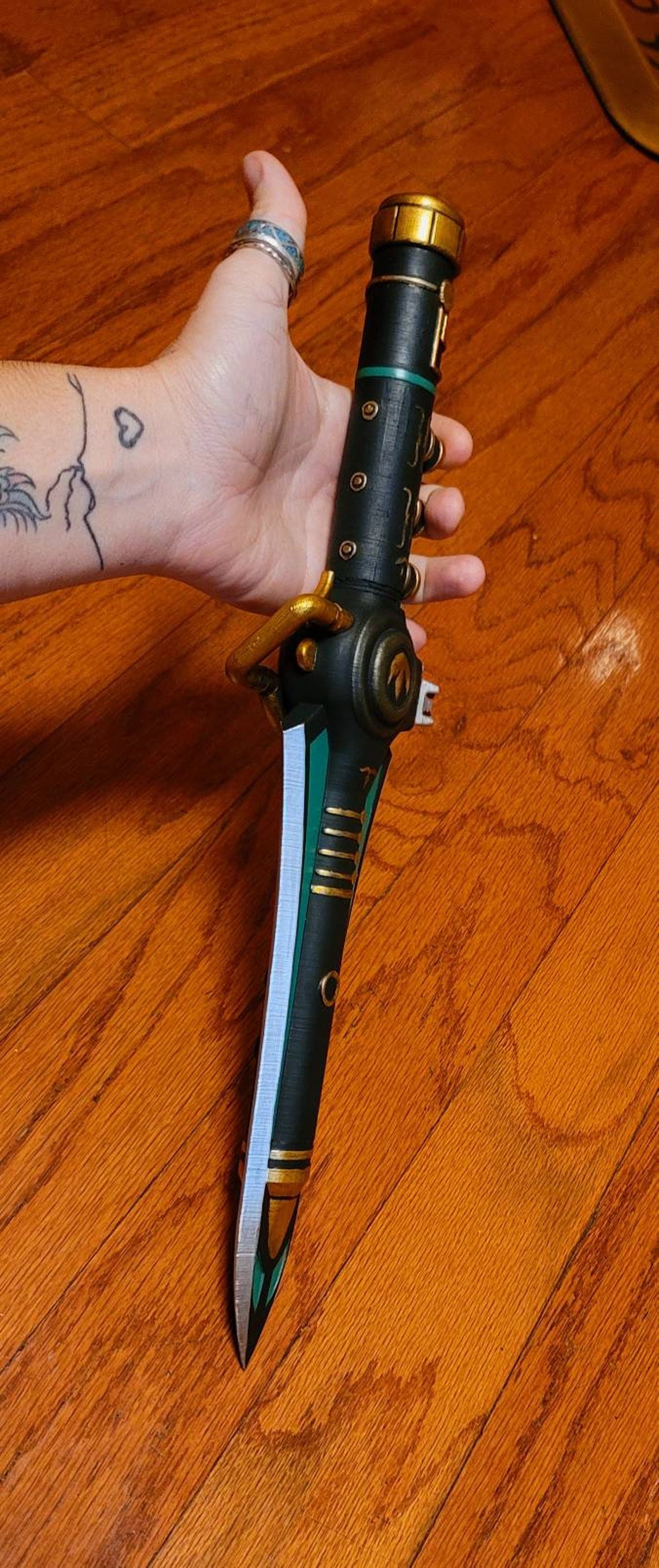 Green Dragon Dagger Green Ranger : 3D Printed Power Rangers - Etsy