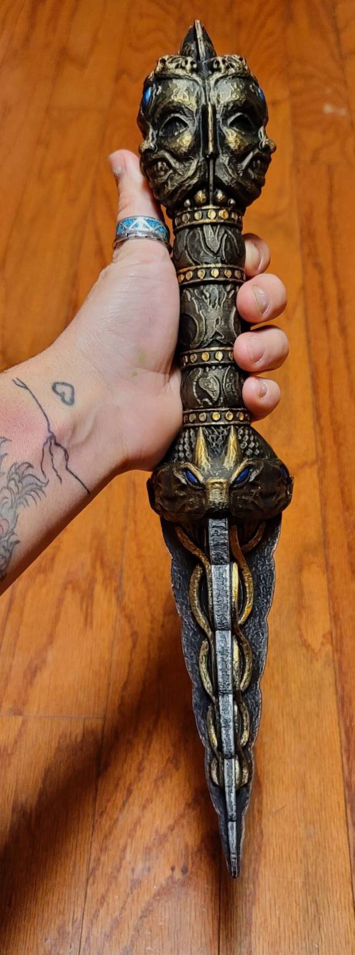 Uncharted Dagger Phurba Ceremonial Dagger: Game Replica | Etsy