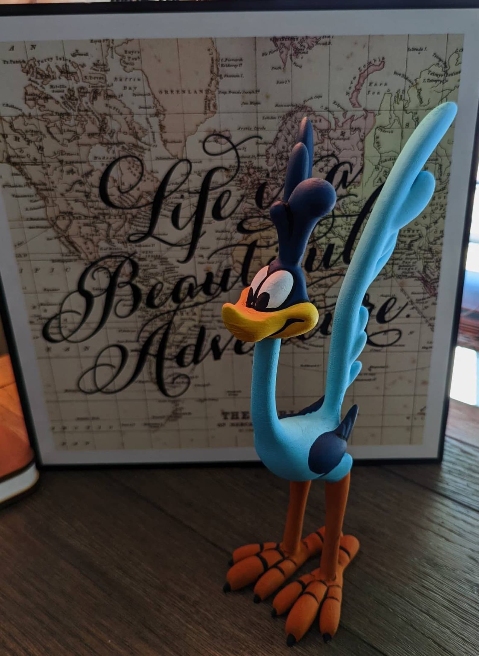 Beep Beep the Road Runner: Loony Tunes 3D Printed Replica - Etsy