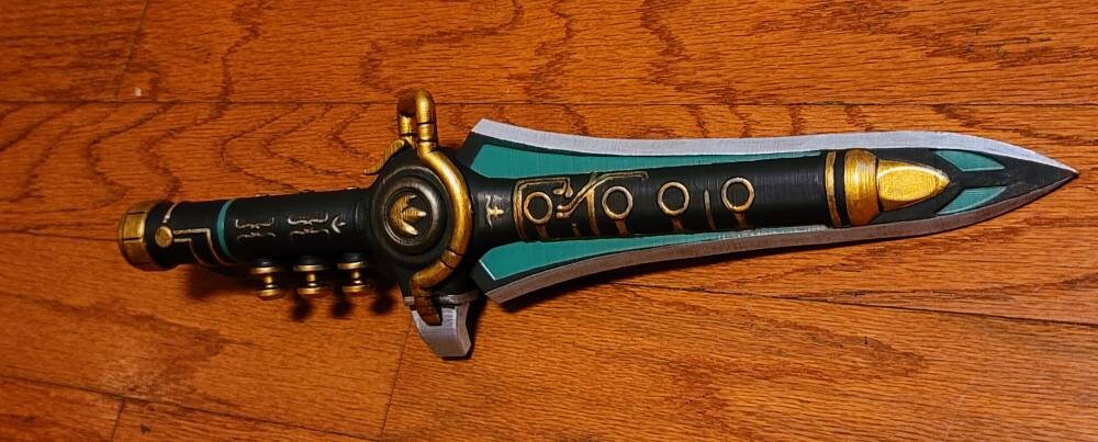 Green Dragon Dagger Green Ranger : 3D Printed Power Rangers - Etsy