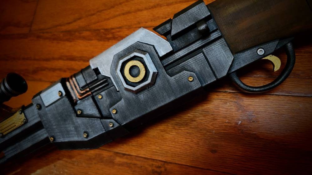 Mandalorian Rifle amban Sniper Rifle 3D Printed Replica - Etsy UK