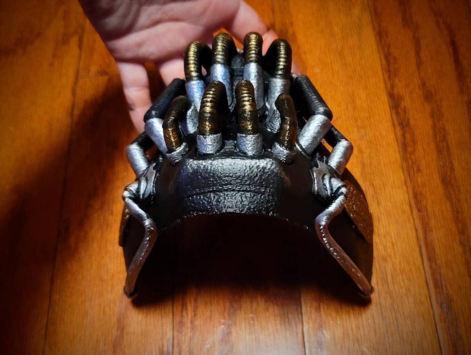 Gold Detailed Bane Mask 3D Print ( Dark Knight ), Cosplay, Collection ...