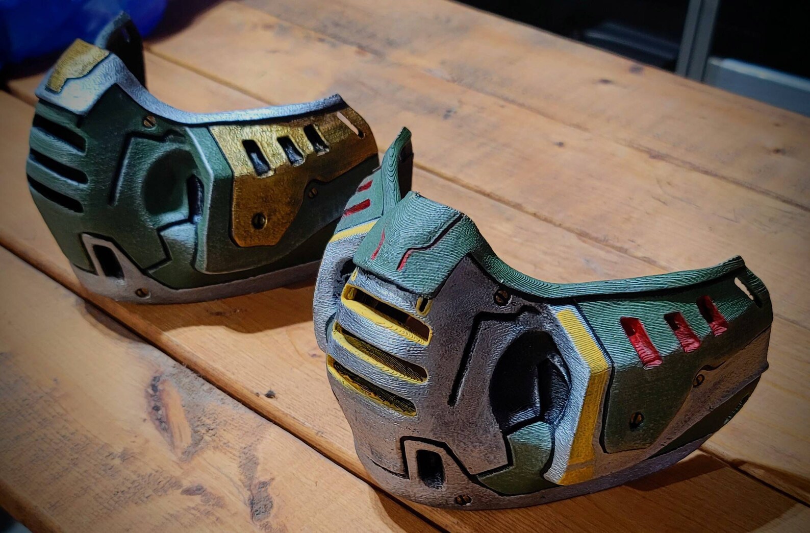 Doom Mask: Video Game Replica Custom Painted 3D Printed | Etsy