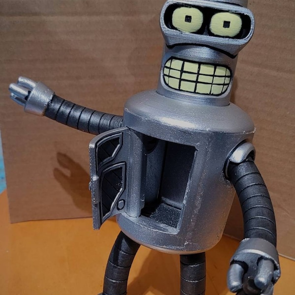 Bender Futurama Figure - Etsy