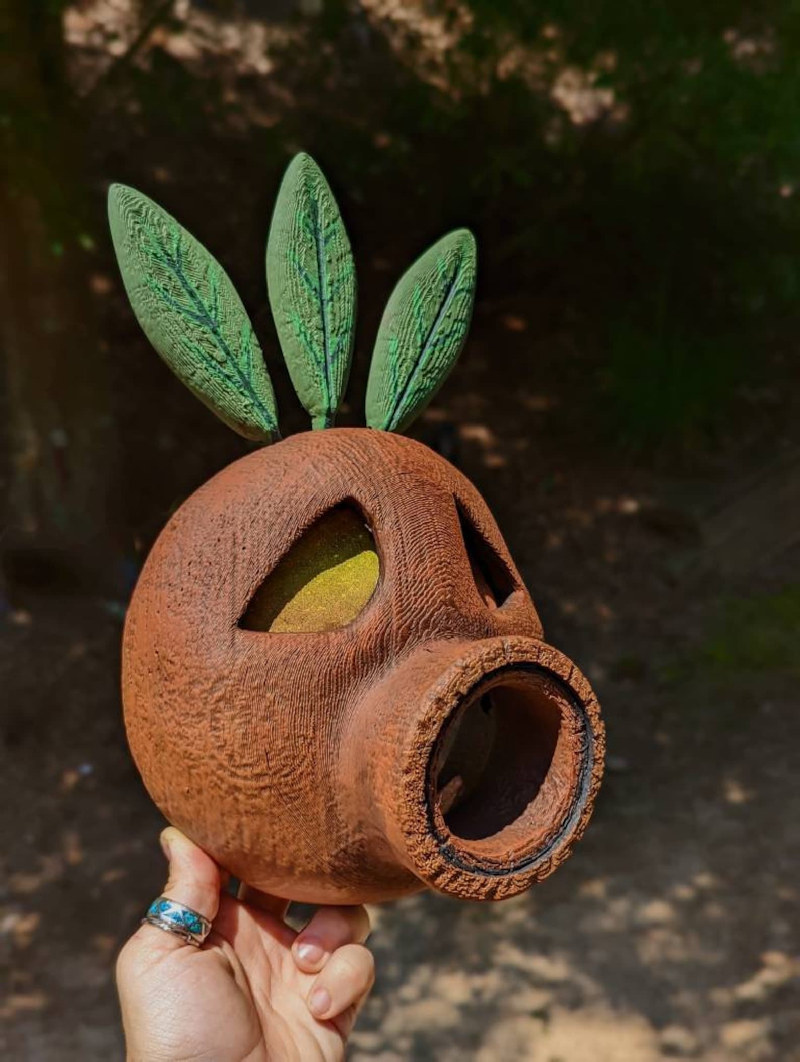 Deku Scrub Head , the Legend of Zelda : 3D Printed Wall Decor ( Mask ...