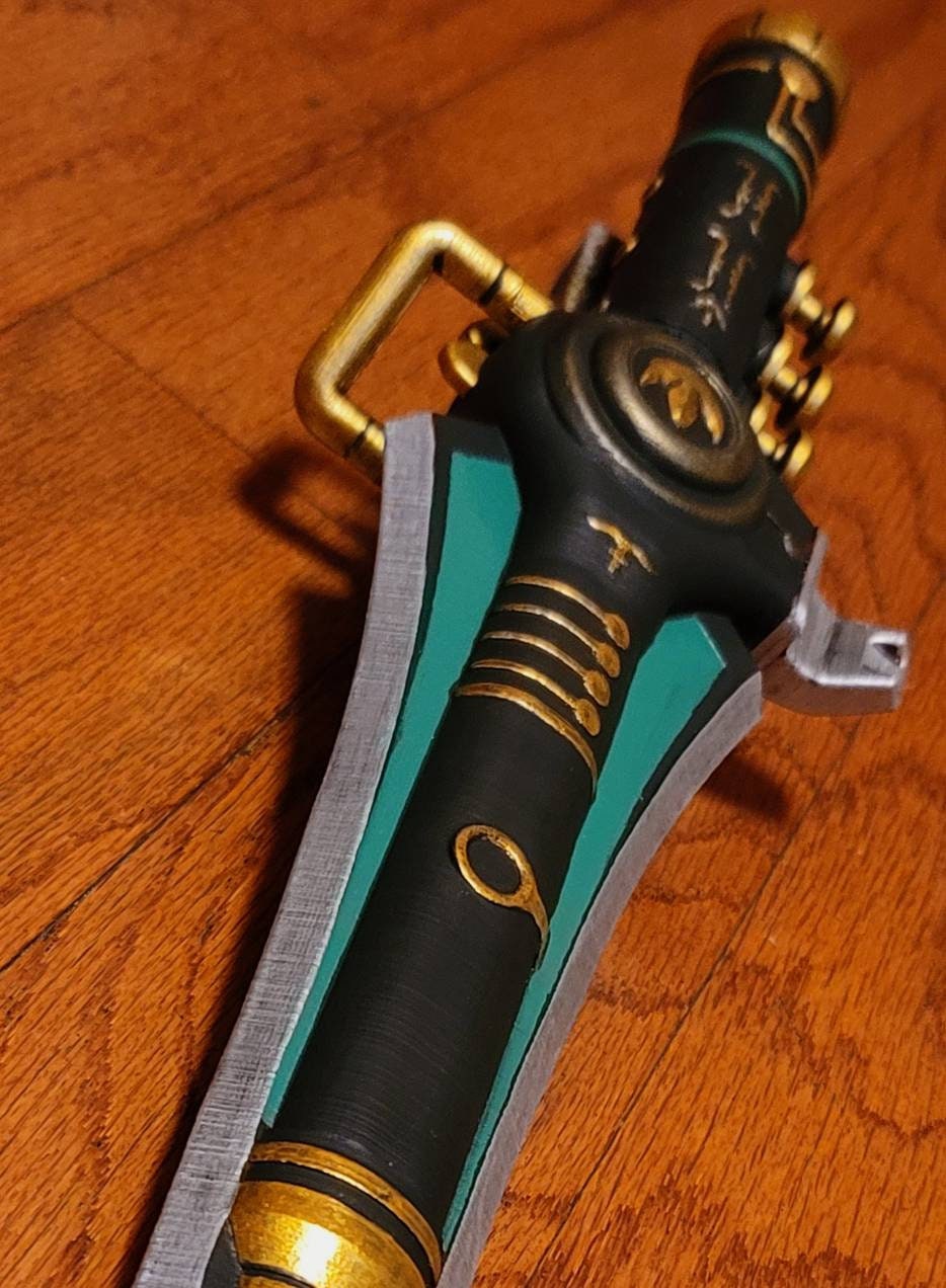 Green Dragon Dagger Green Ranger : 3D Printed Power Rangers - Etsy