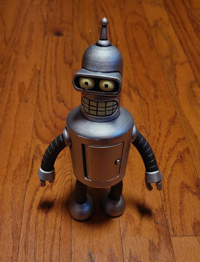Bender: Articulating/ Posing Figure, Futurama Show Replica - Etsy