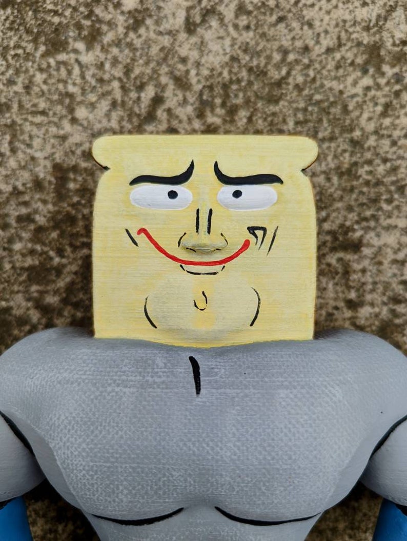 Powdered Toast Man 3D Printed Ren and Stimpy Replica - Etsy