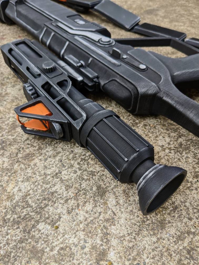 4 Ft Long Fennec Shand Rifle W/ Body Strap Star Wars Blaster - Etsy