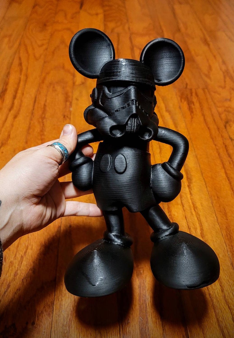 Mickey Mouse Storm Trooper (3D Print) 10" Tall - Etsy