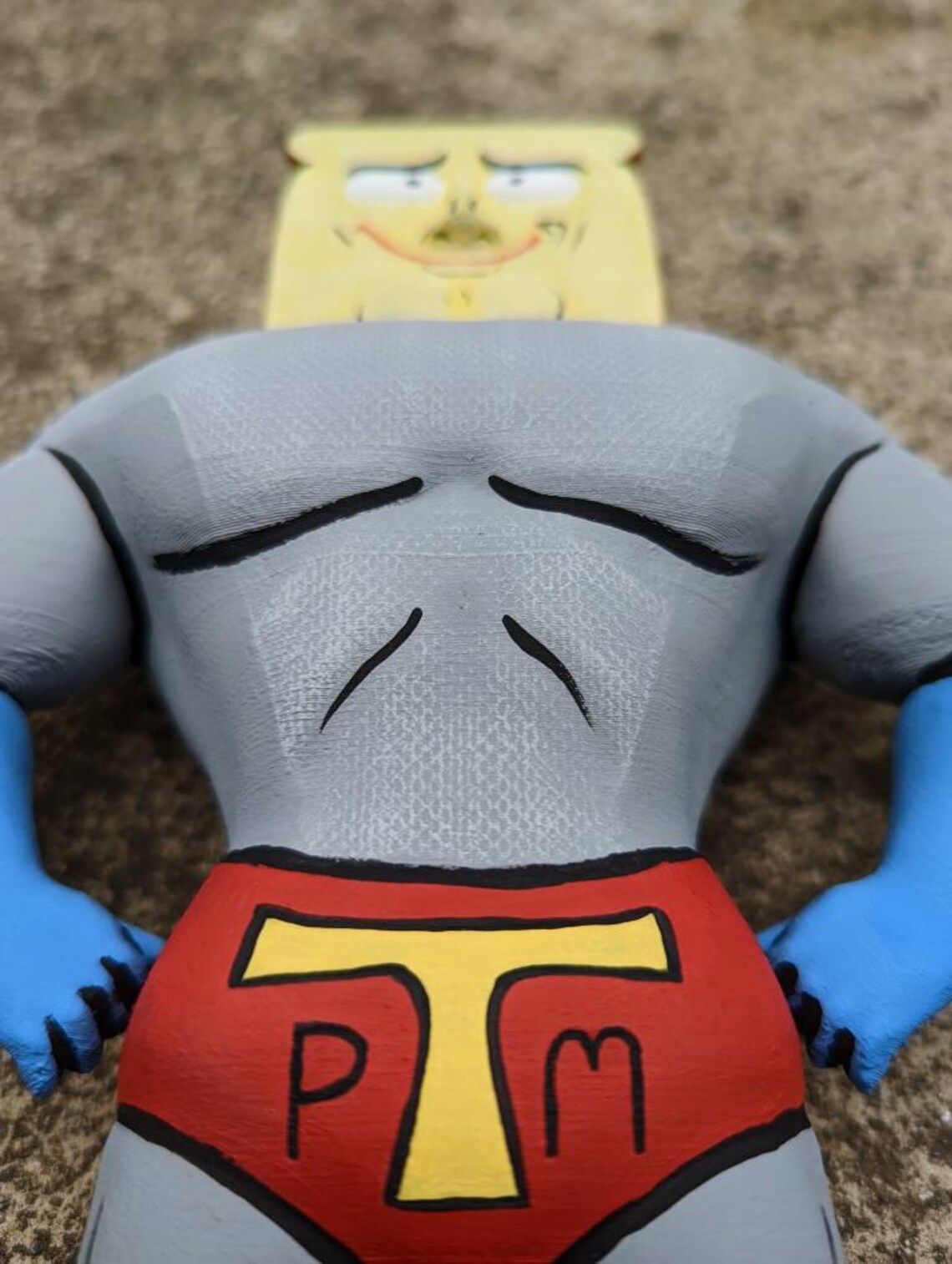 Powdered Toast Man , 3D Printed Ren and Stimpy Replica - Etsy